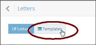Creating a Letter Template