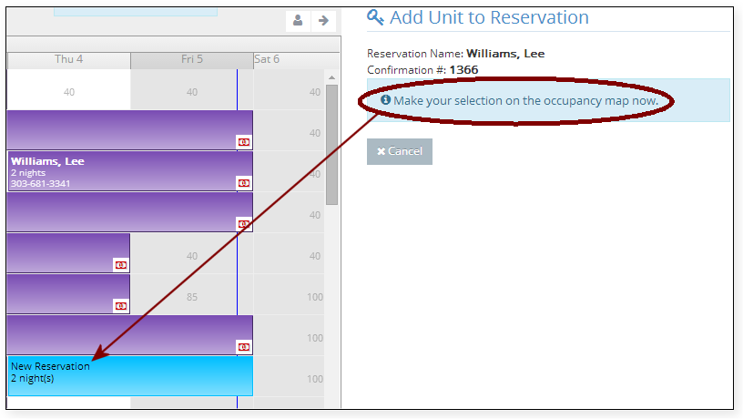 Adding a Second Room to an Existing Reservation