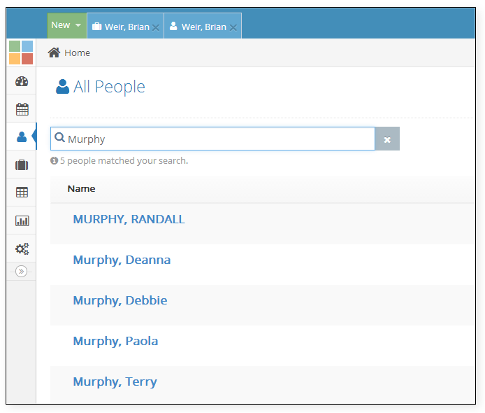 Making a Reservation from a Guest History Record