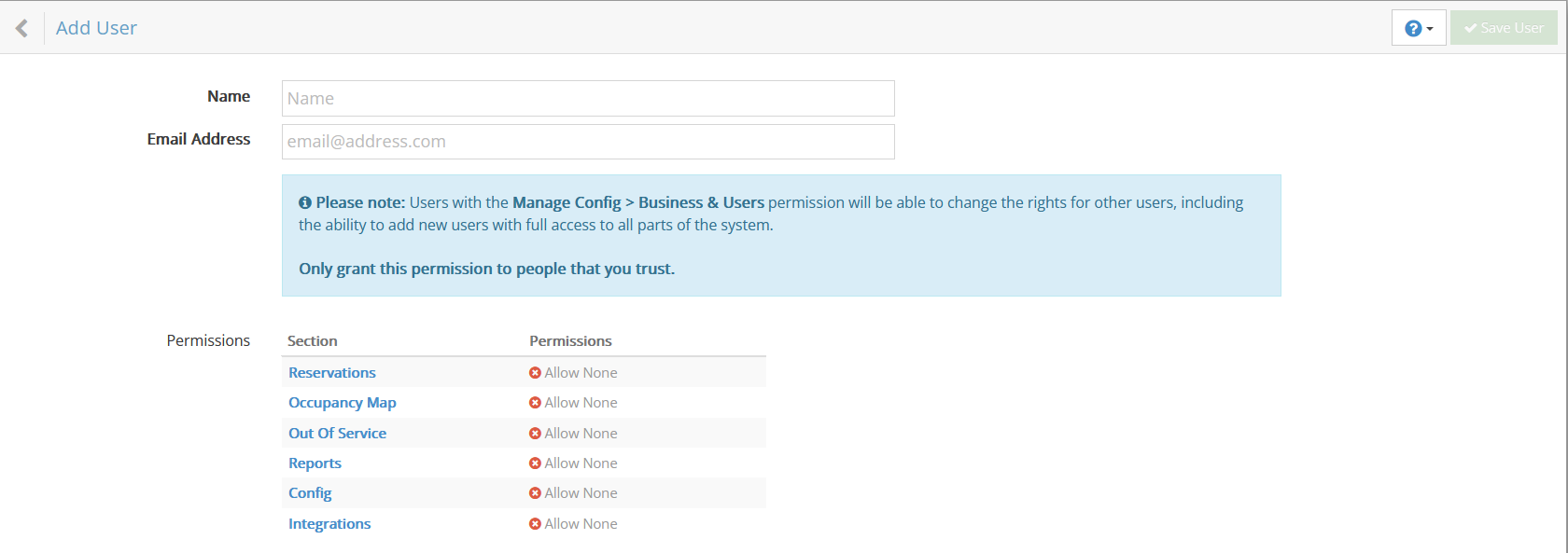 Creating and Managing Users