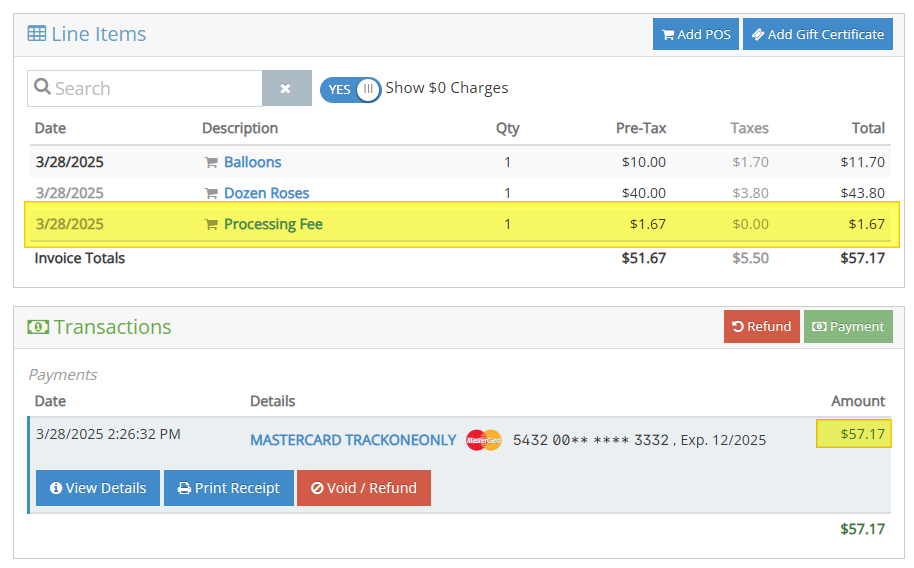 Payment Surcharges and Discounts