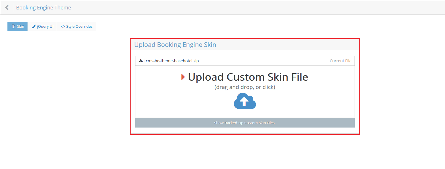 Booking Engine Configuration Options