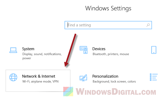 Disable Auto Proxy Settings in Windows 10